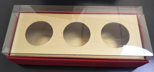 Davey board box with PVC cover,Rigid box